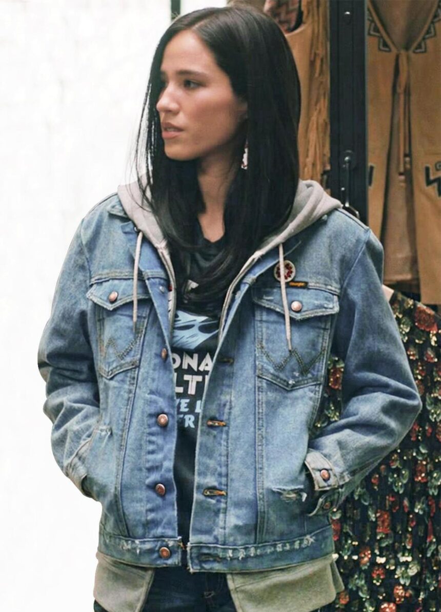 Yellowstone Monica Dutton Blue Denim Jacket - Yellowstone Jackets
